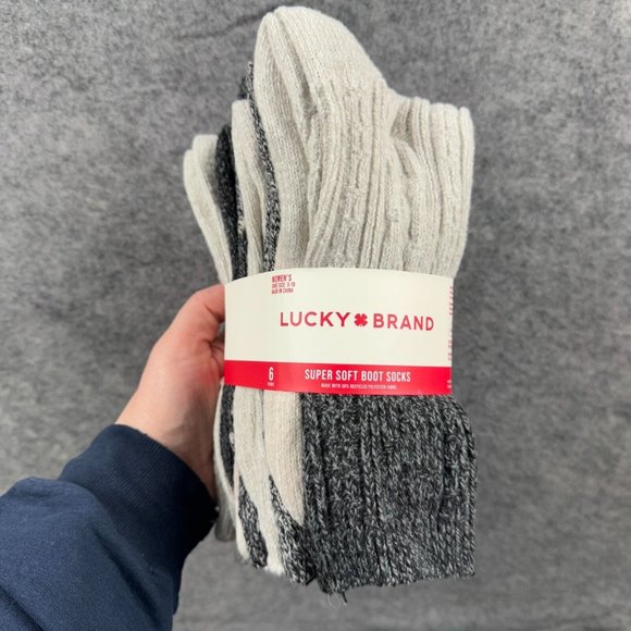 Lucky Brand | Accessories | Lucky Brand Socks Womens Shoe Size 5 Super ...